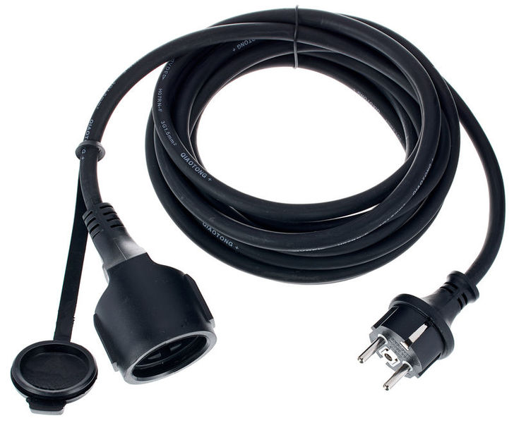 Schuko-Kabel 5m Blau IP44